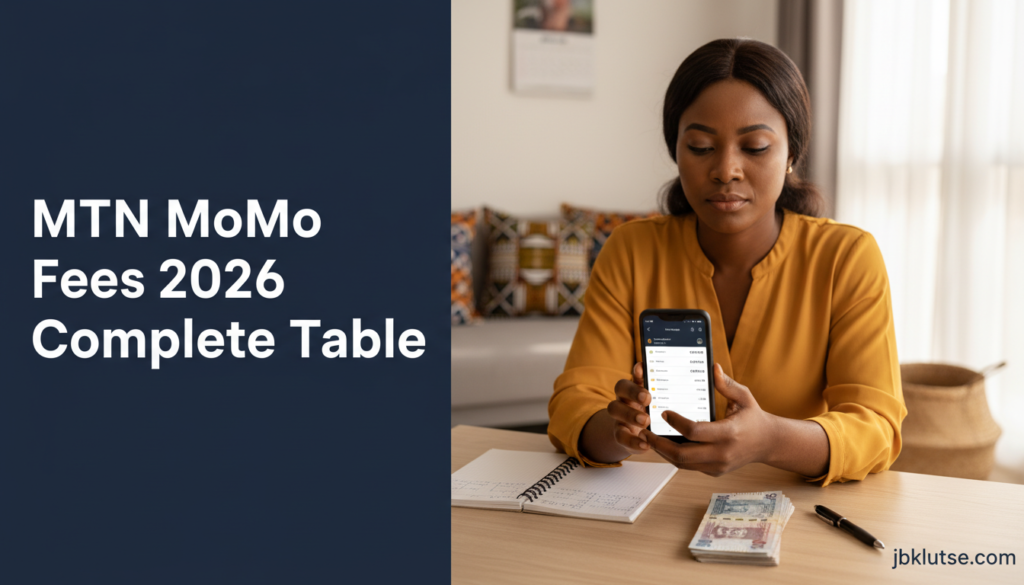 MTN MoMo Fees 2026: Complete Table (Ghana)
