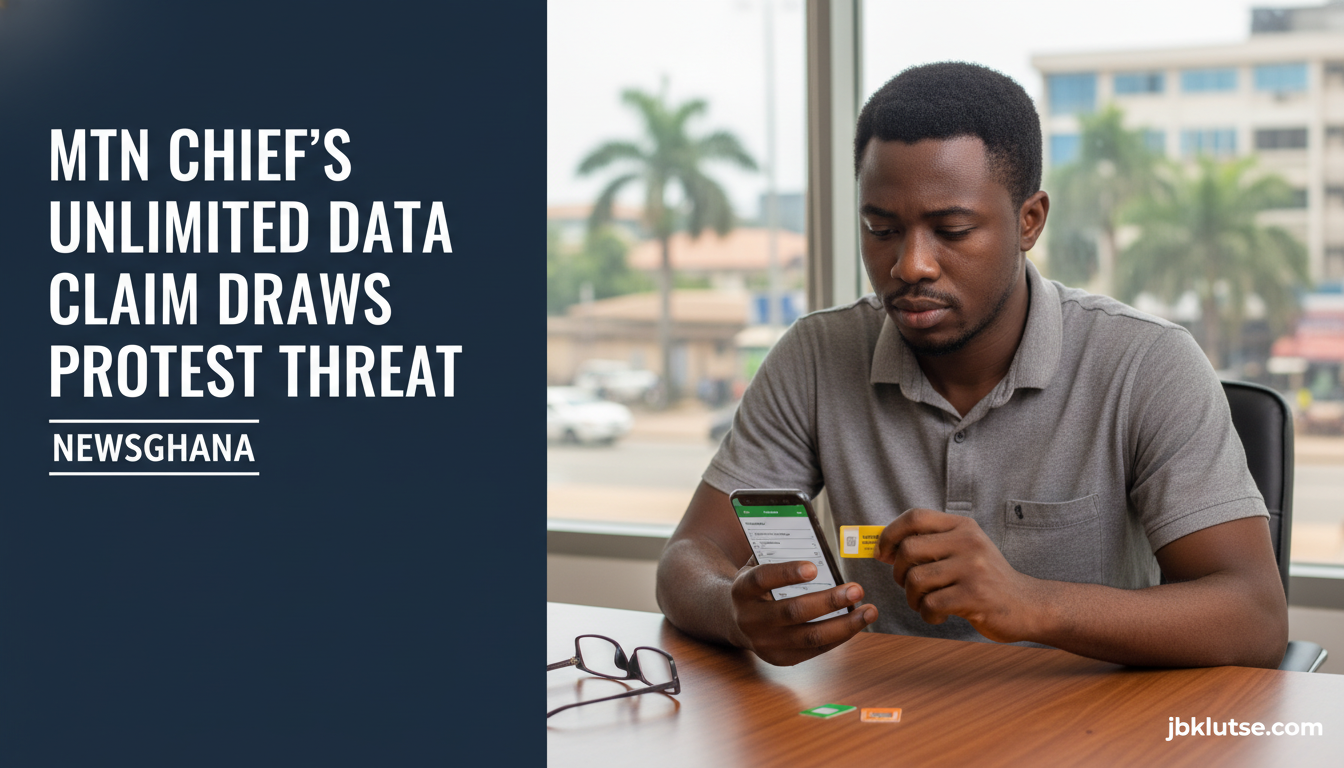 MTN Ghana Unlimited Data Claim Sparks Customer Backlash